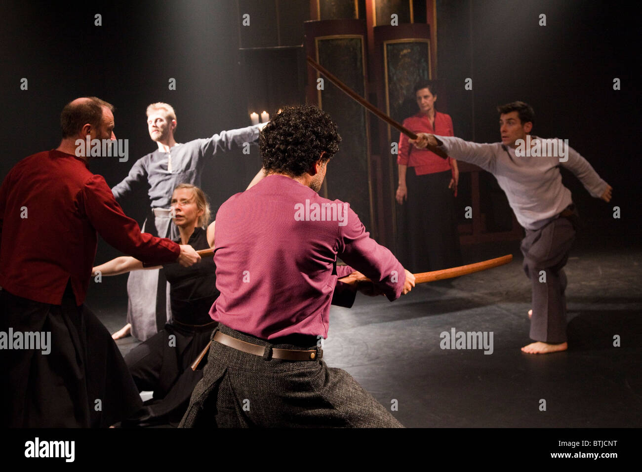 Macbeth performed by Polish company "Song of the Goat Theatre" at the ...