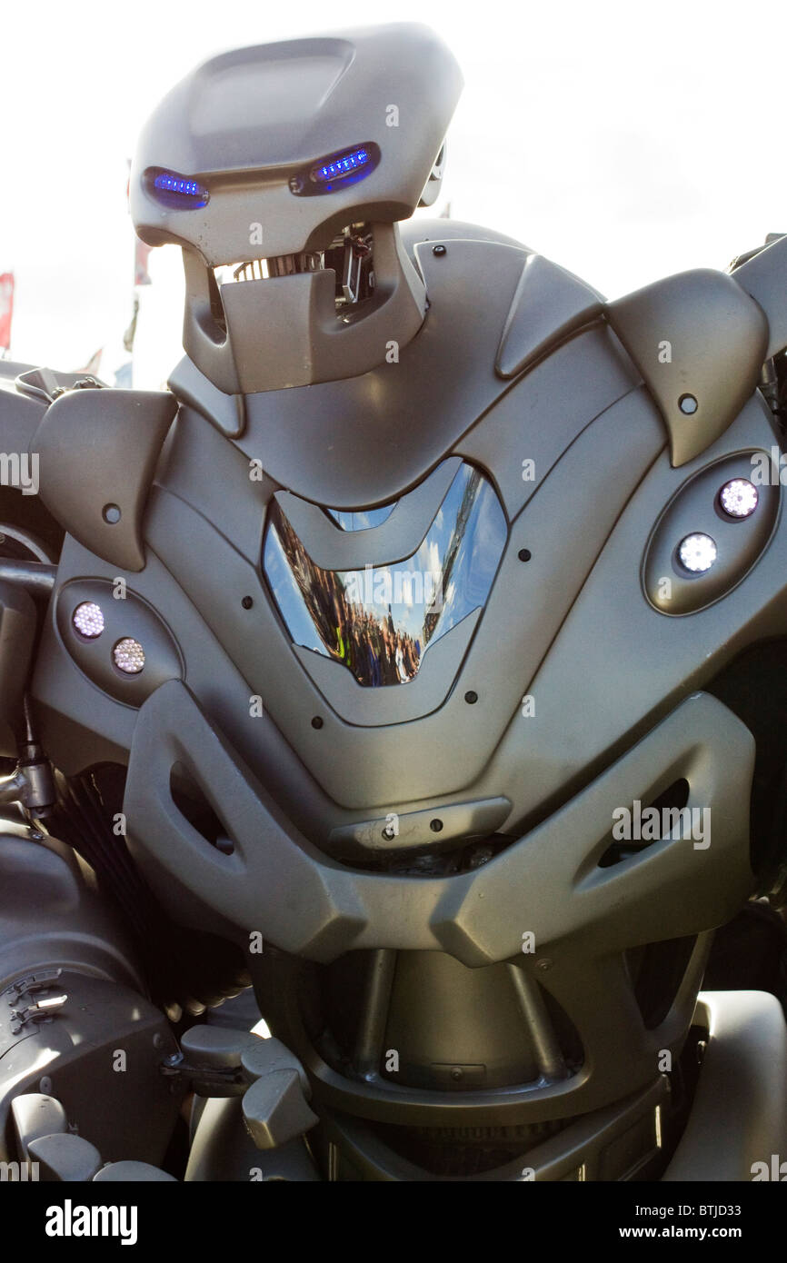 Titan the Robot at Santa Pot Raceway England Stock Photo - Alamy