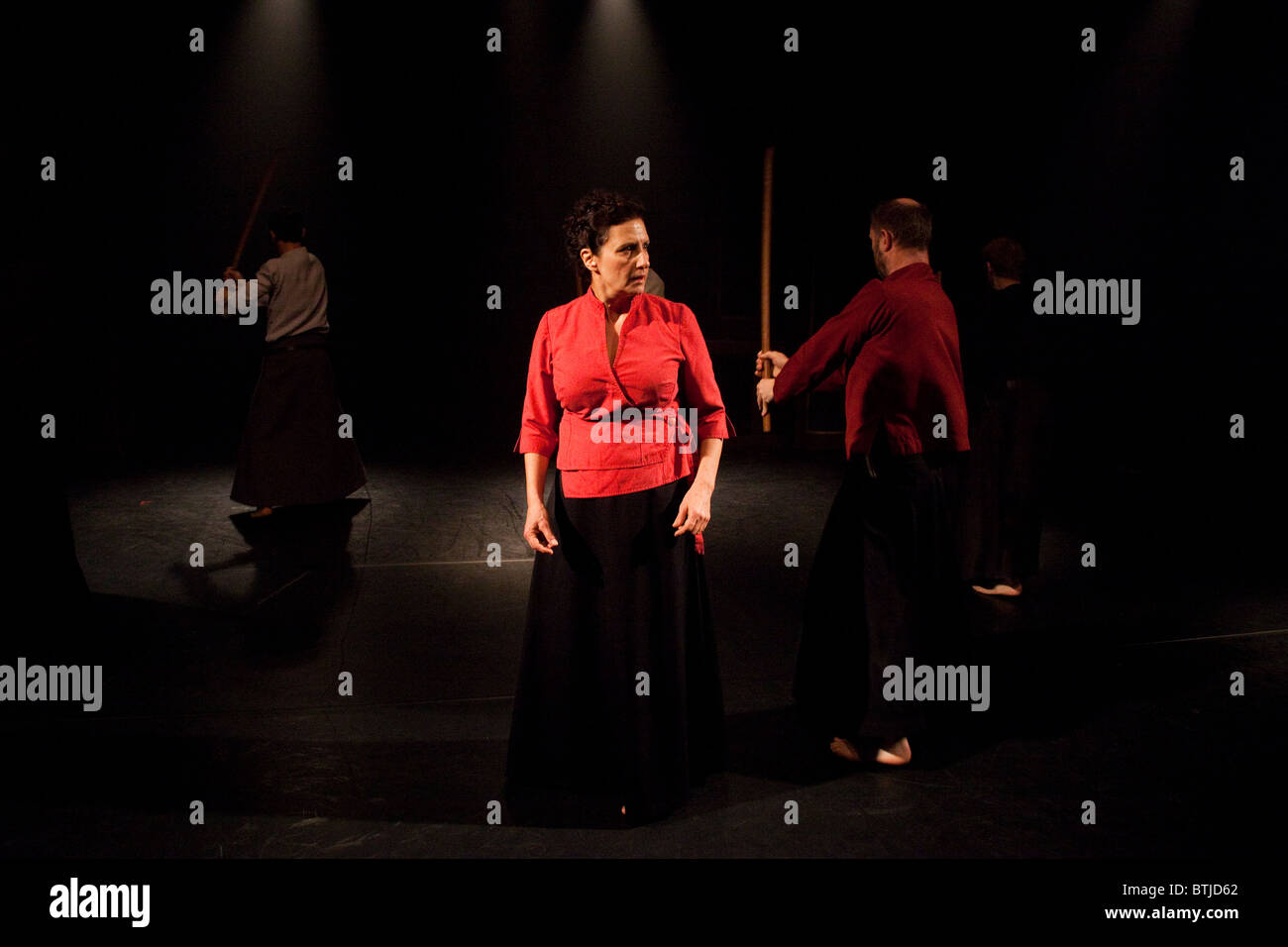 Macbeth performed by Polish company "Song of the Goat Theatre" at the ...