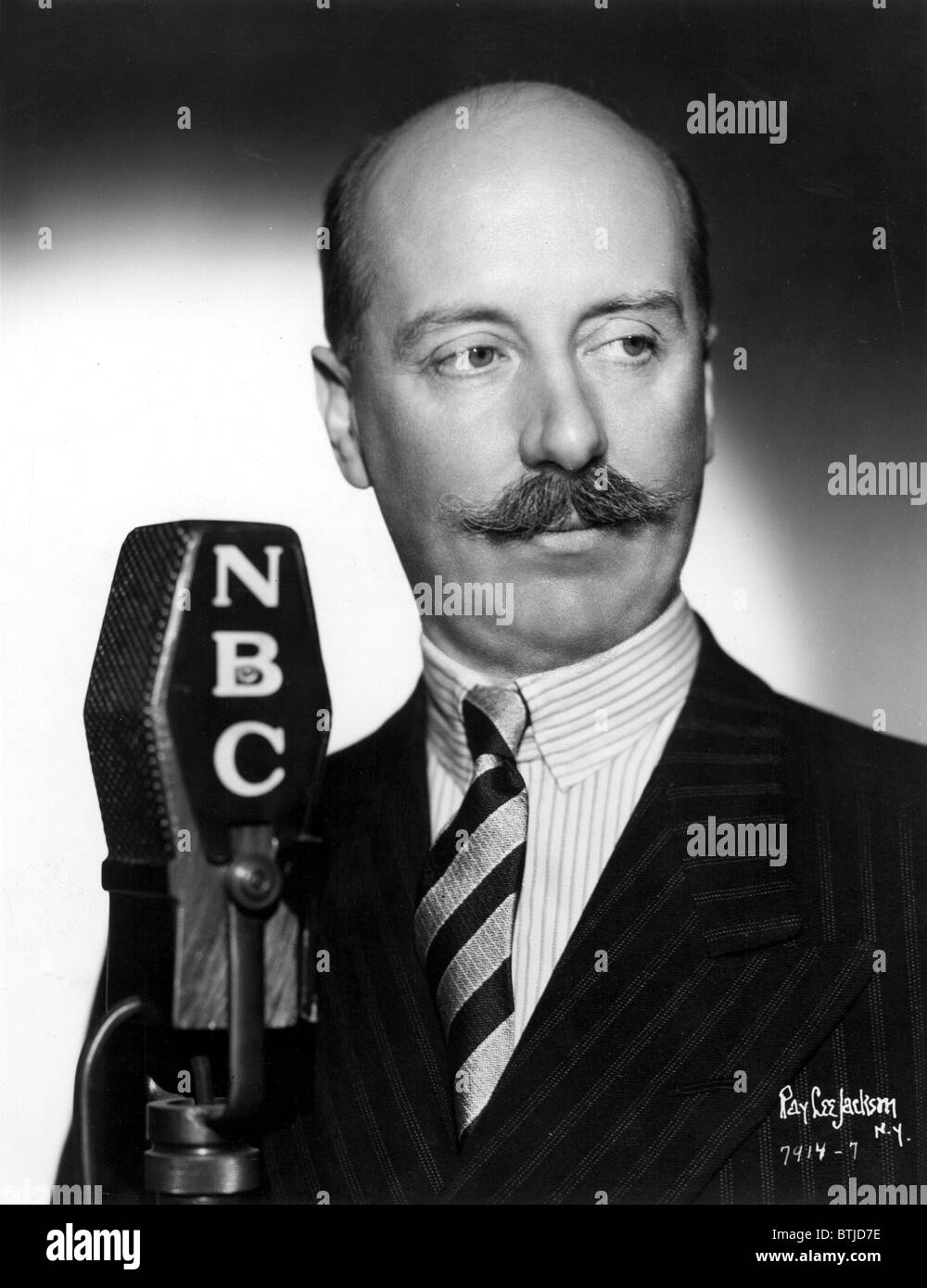 Sir Adrian boult, conductor of the BBC Symphony Orchestra, in a 1938 ...