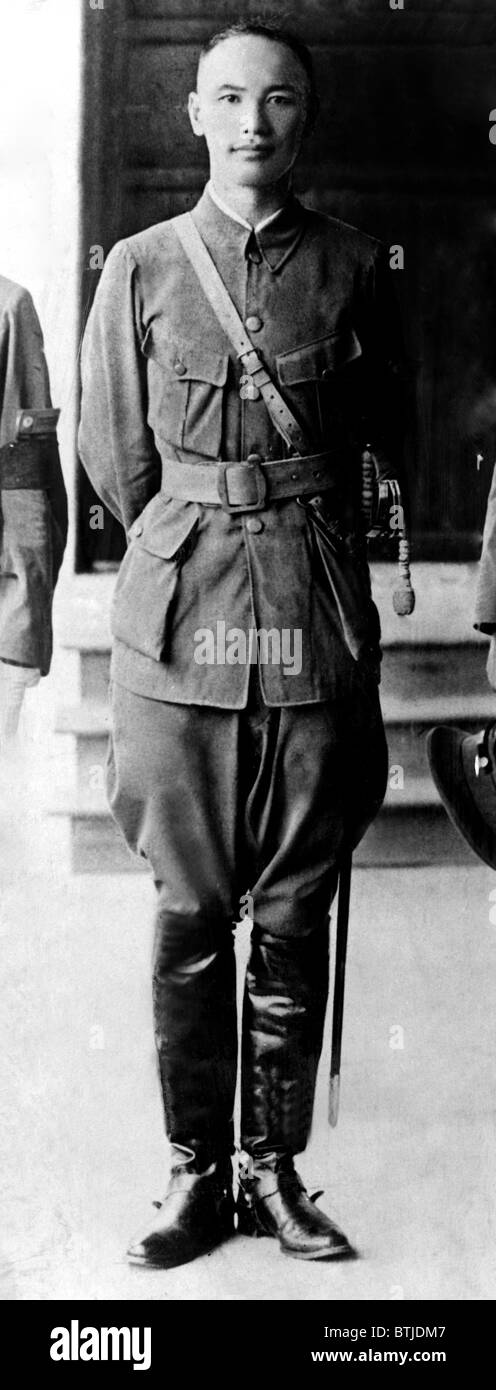 GENERAL CHIANG KAI-SHEK, portrait circa 1920s Stock Photo - Alamy