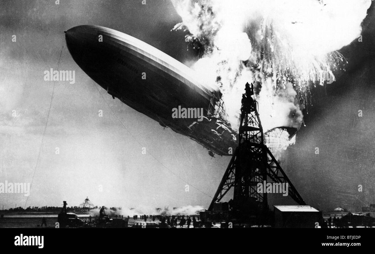 Hindenburg hi-res stock photography and images - Alamy