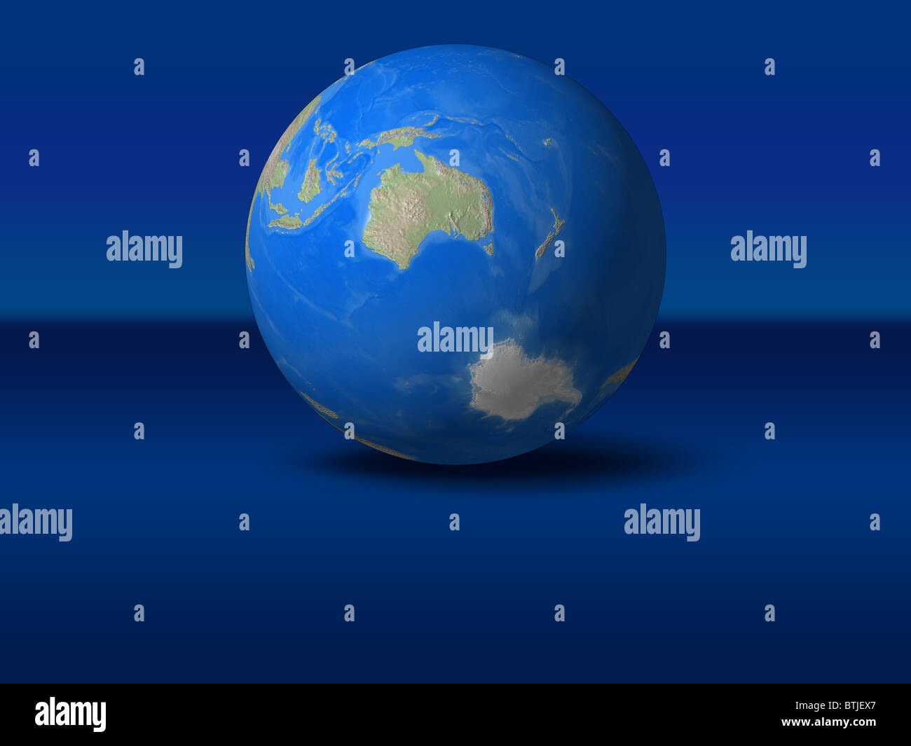 Earth globe australia background hi-res stock photography and images ...