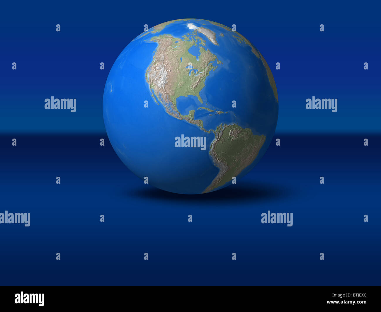 Map north america shadow hi-res stock photography and images - Alamy
