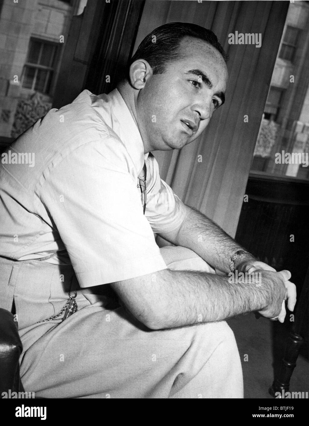 Gangster mickey cohen Black and White Stock Photos & Images - Alamy