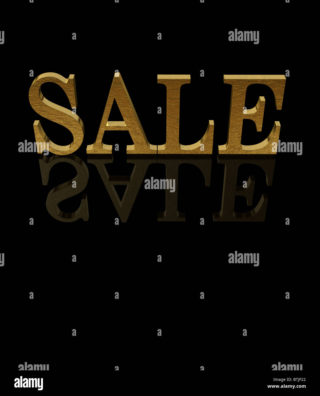 Gold sale sign Stock Photo - Alamy
