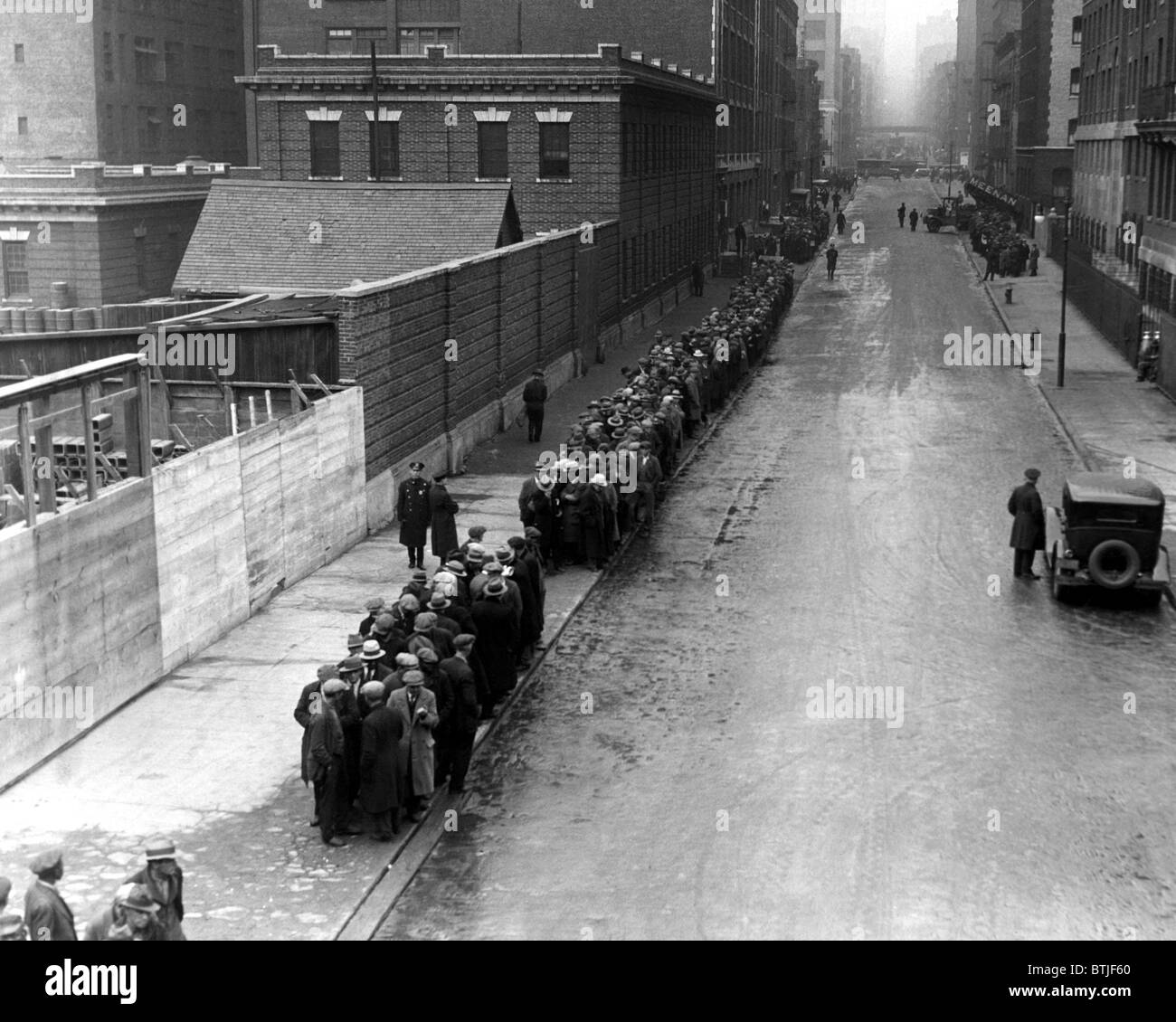 Bread Lines During The Great Depression