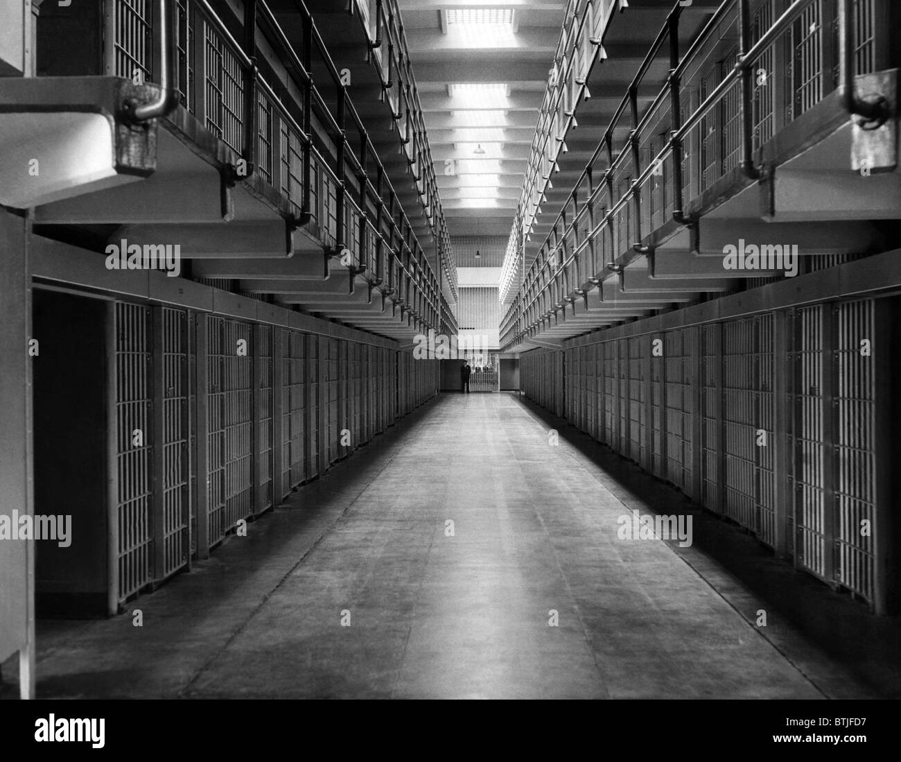 An Alcatraz cell block, San Francisco, August 20, 1934. CSU Archives ...
