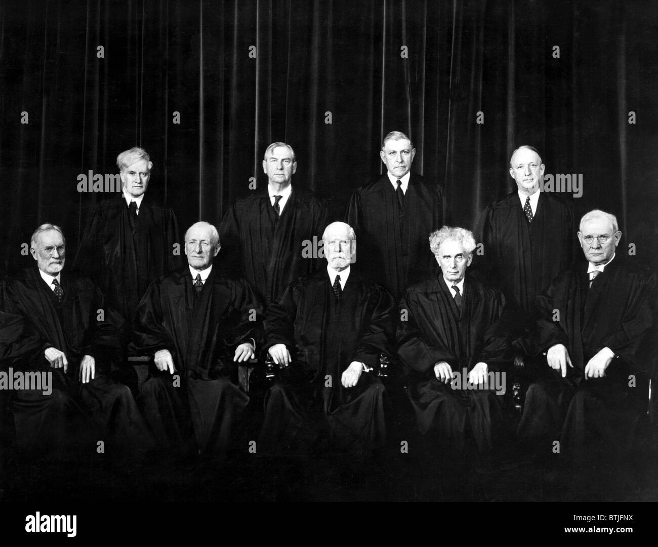 FIRST OFFICIAL SUPREME COURT PICTURE INCLUDING BACK. 11/18/37 This is ...