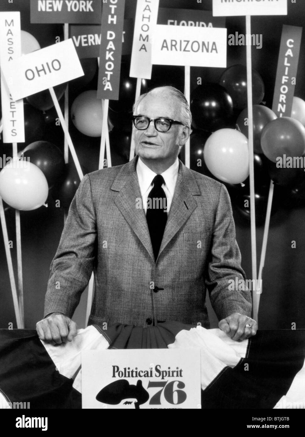 Senator Barry Goldwater at the Republican National Convention, ca. 1976 ...