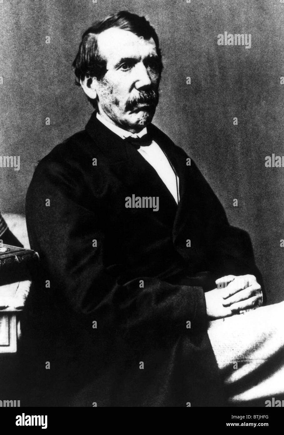 David Livingstone, (1813-1873), Scottish missionary and explorer in ...