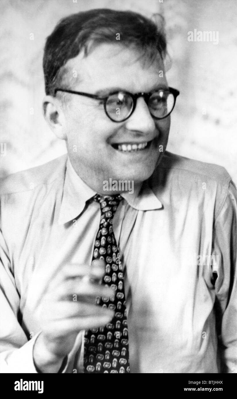 Dmitri Shostakovich Smiling