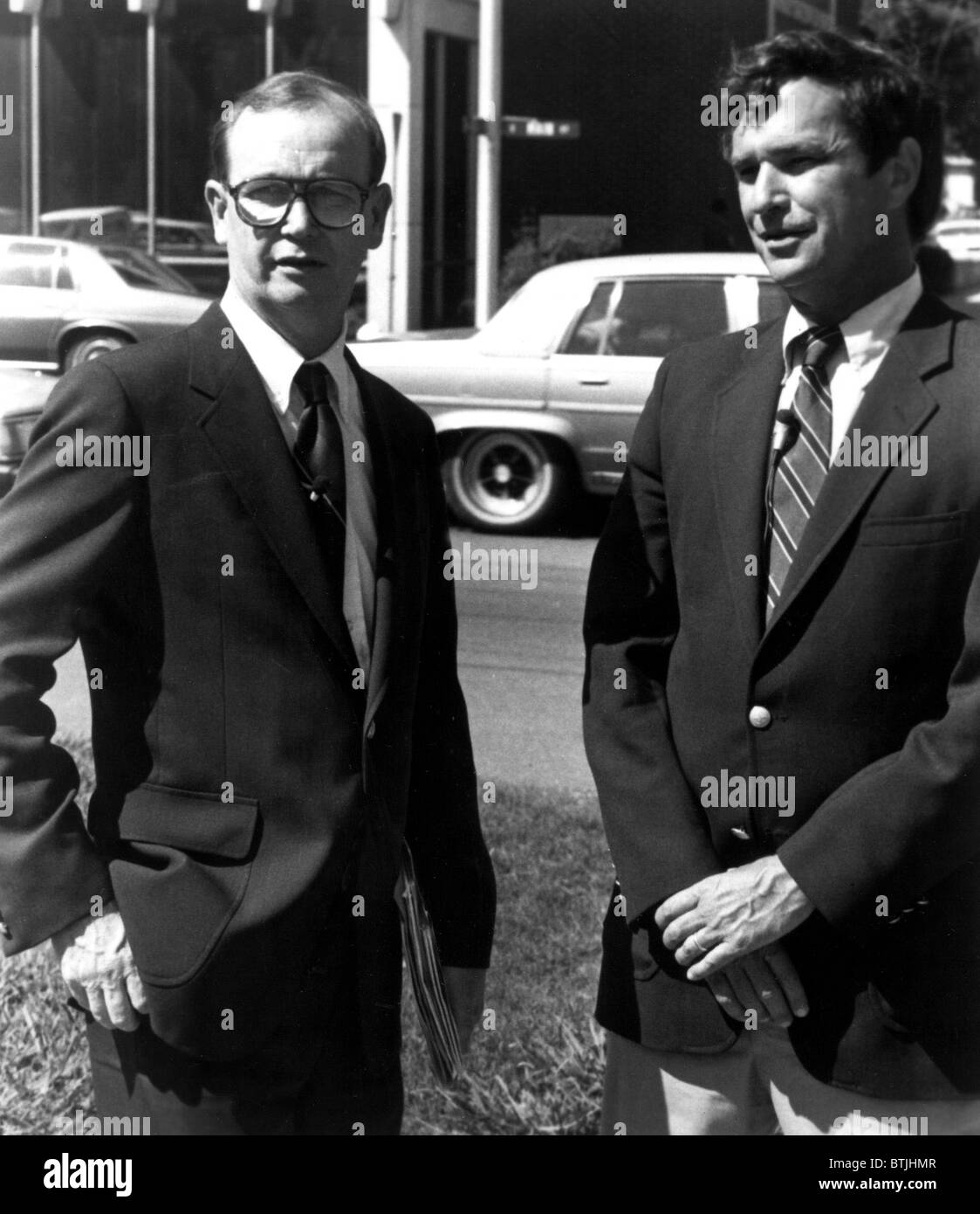 Rev. Donald Wildmon with Hodding Carter on INSIDE STORY SPECIAL EDITION ...