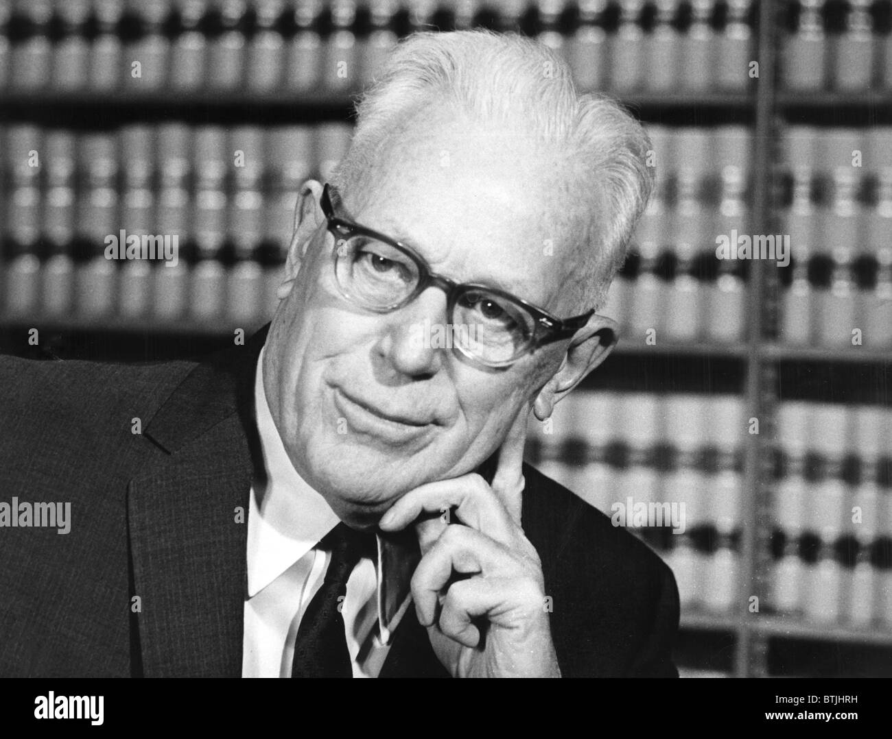 Earl Warren, Supreme Court Chief Justice, 03/18/1966 Stock Photo - Alamy