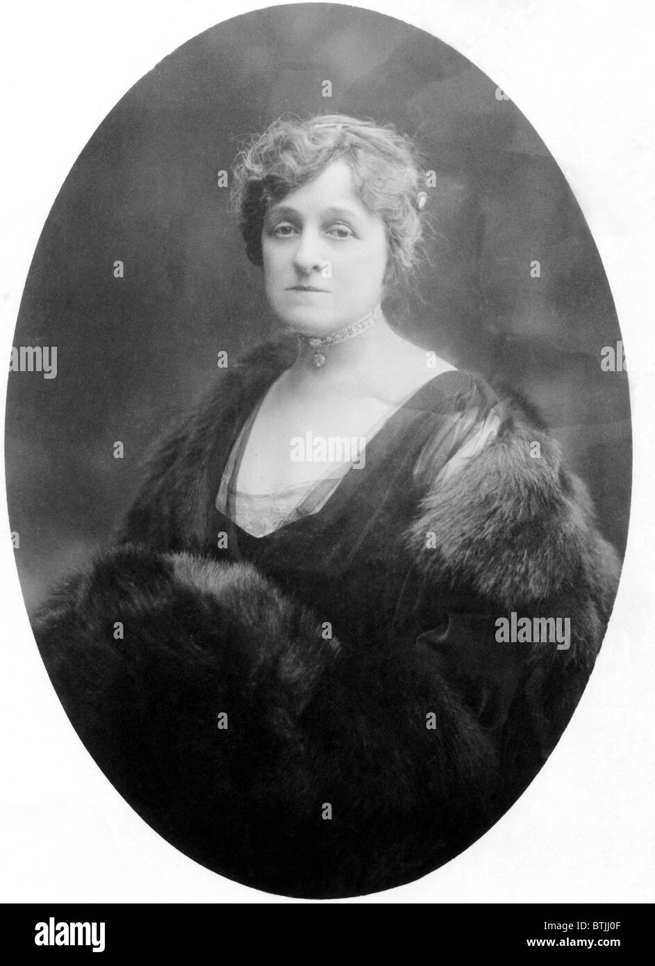 Edith Wharton, (1862-1937), American Novelist, c. 1930s. CSU Archives ...