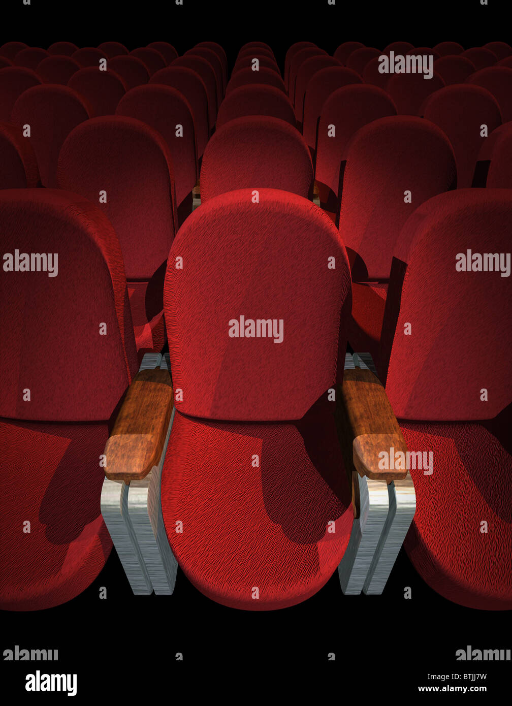 Red Home Theater Seating