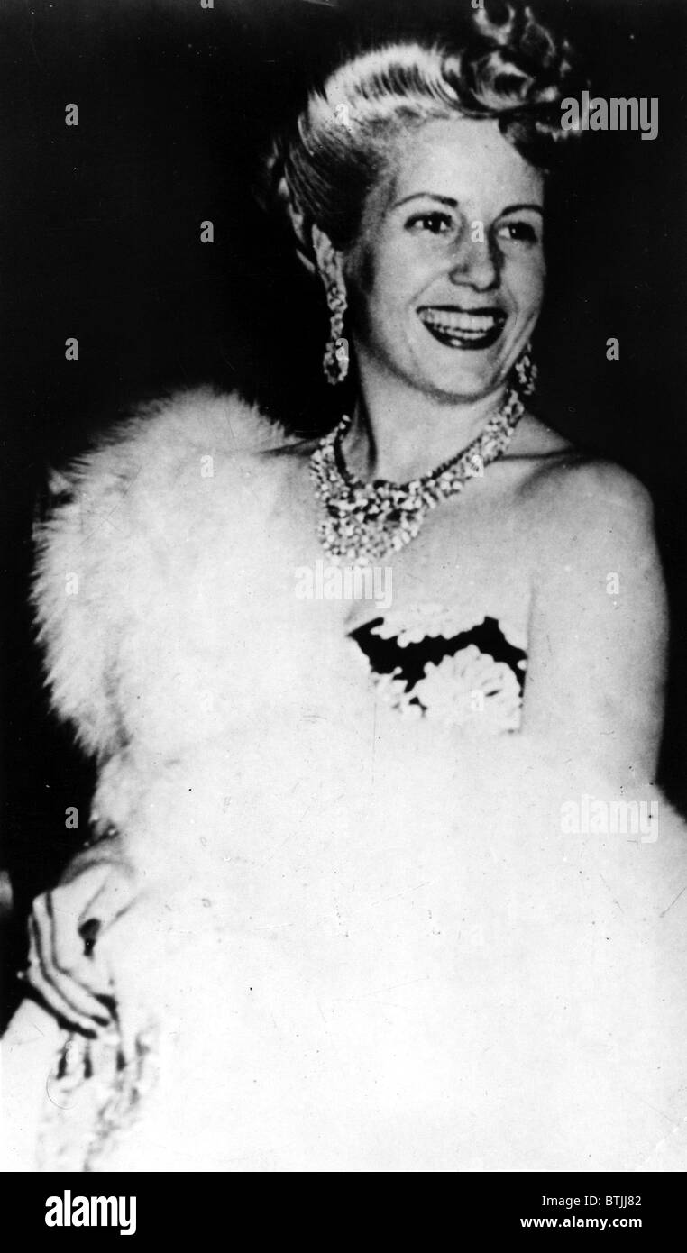 Eva peron hi-res stock photography and images - Alamy