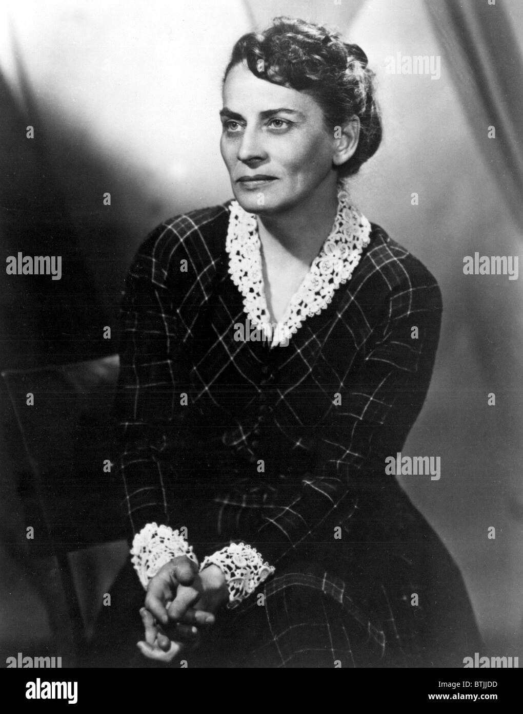 Gabrielle Roy (1909-1983) Canadian Novelist. 1966 photo by Annette ...