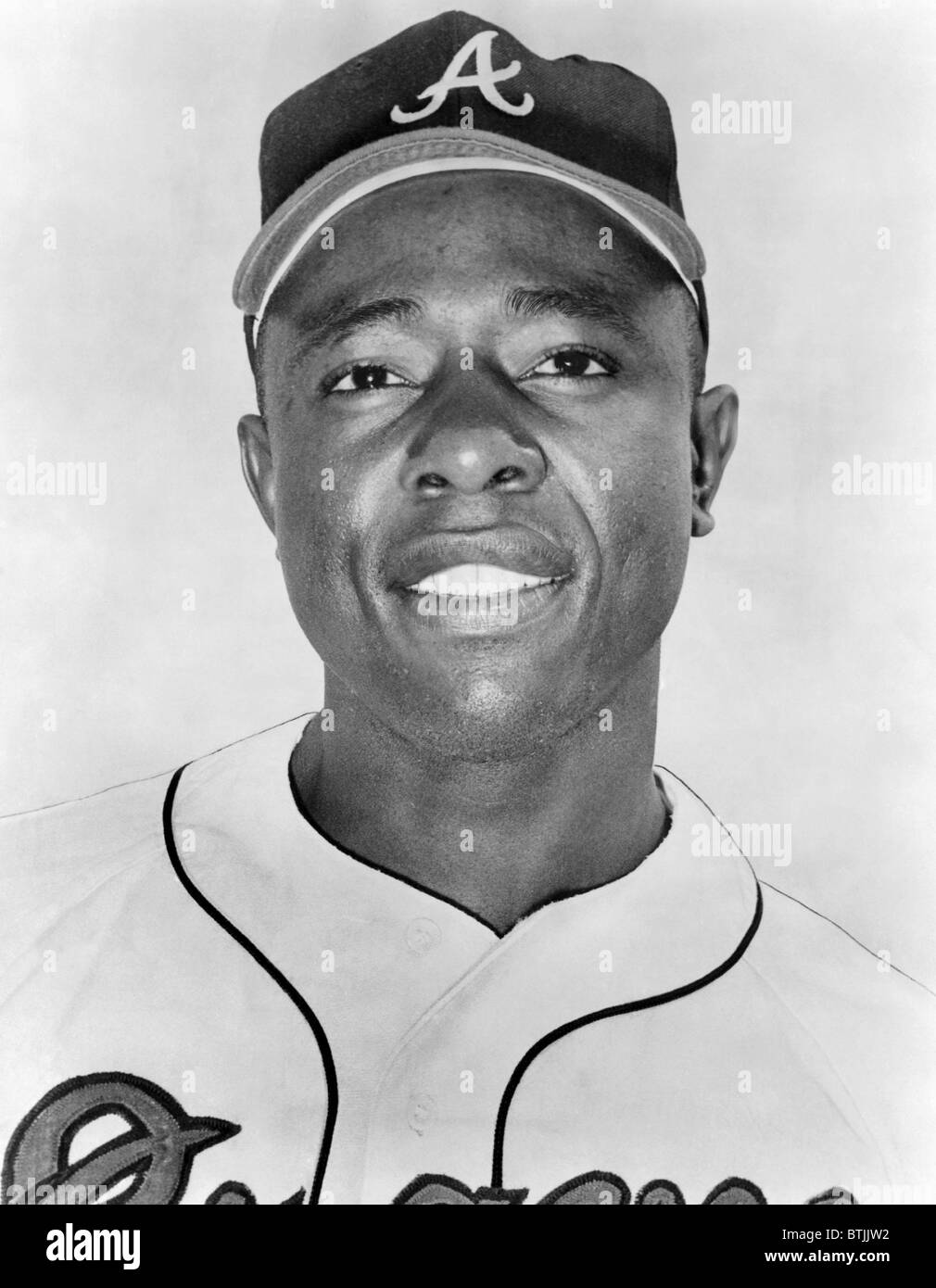 Hank aaron Black and White Stock Photos & Images - Alamy