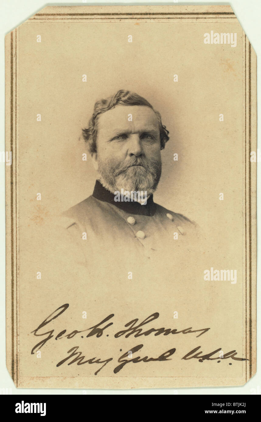 General george henry thomas hi-res stock photography and images - Alamy