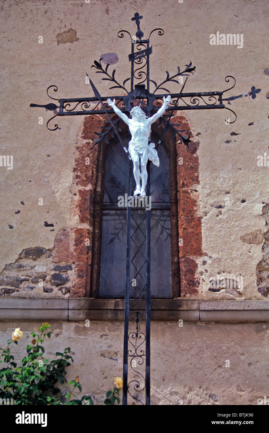 An example of the amazing range of simple crucifix designs Stock Photo ...