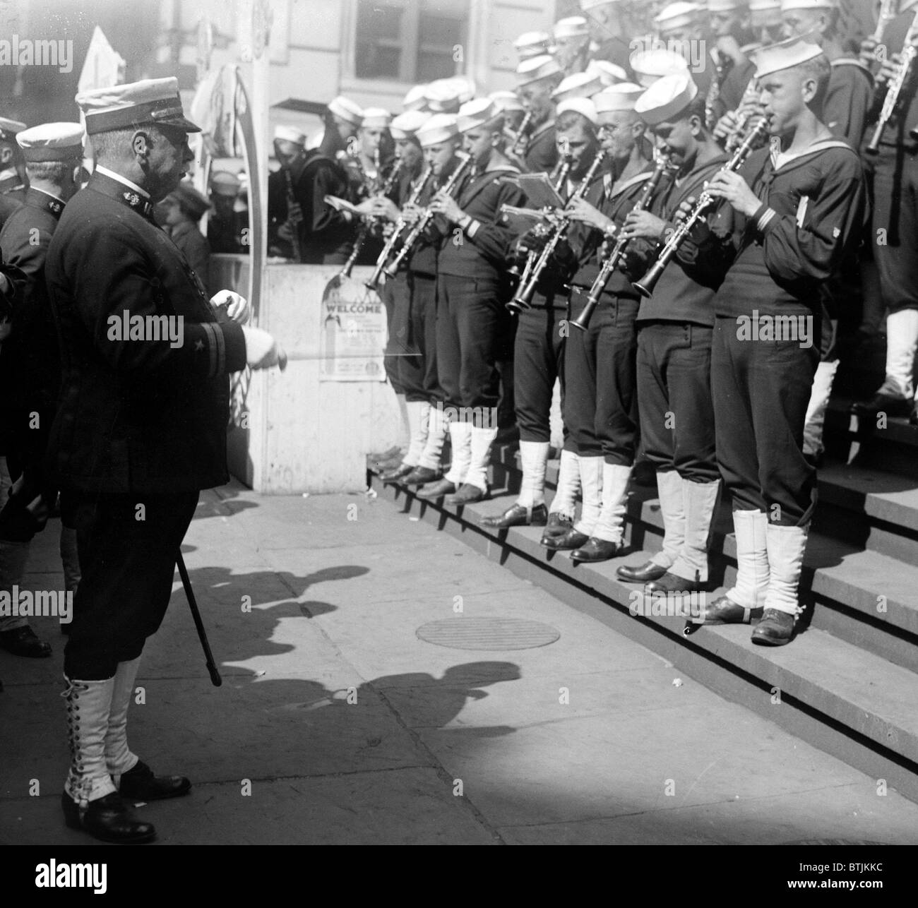 John Philip Sousa (left), American composer, circa early 1900s Stock ...