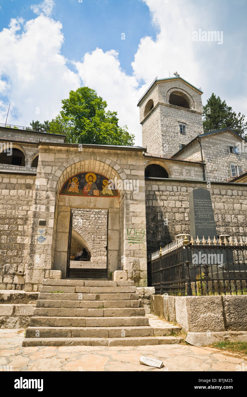Entrance to monastery in Cetinje, Montenegro Stock Photo - Alamy