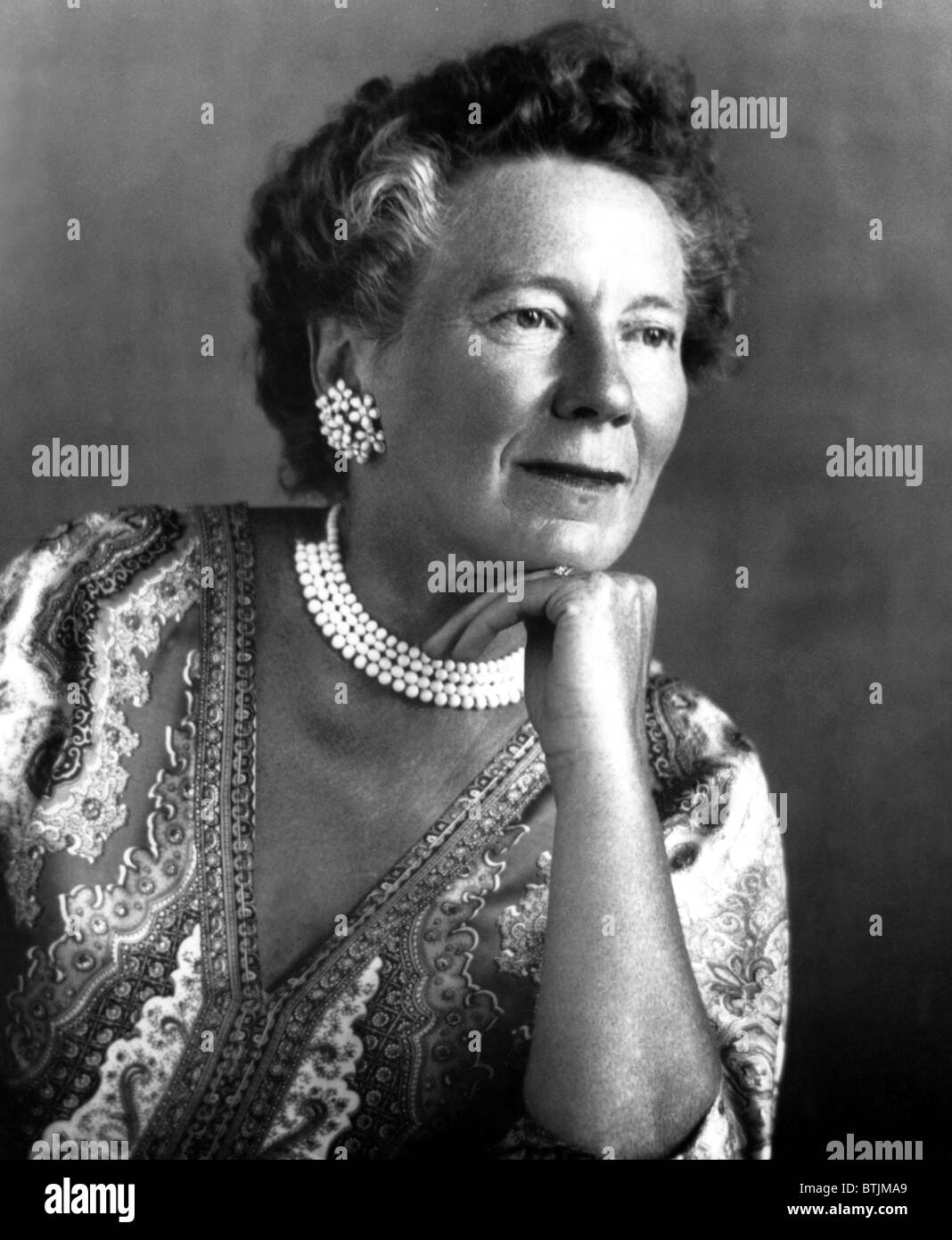 Jessamyn West, (1902-1984), American Novelist, circa 1966. CSU Archives ...