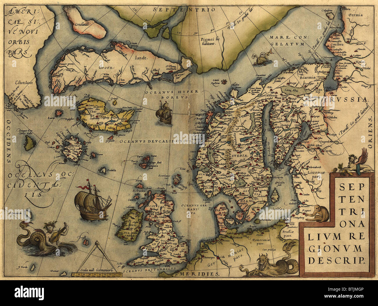 Map europe 16th century hi-res stock photography and images - Alamy