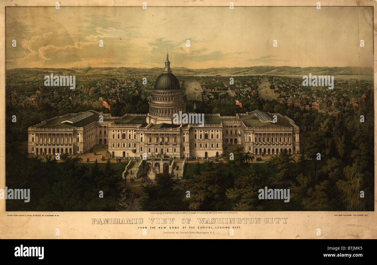 Capitol dome 1860 hi-res stock photography and images - Alamy