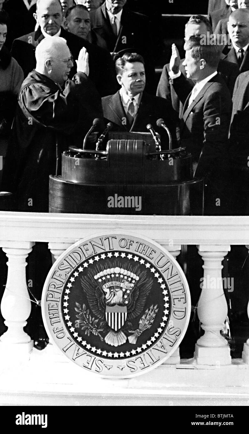 John kennedy inauguration hi-res stock photography and images - Alamy