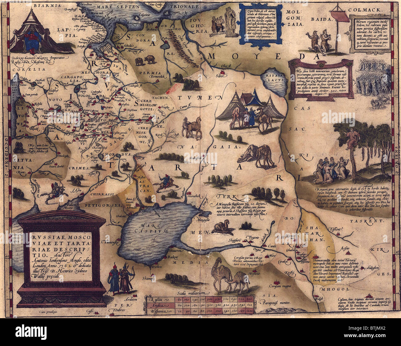 1570 map europe hi-res stock photography and images - Alamy