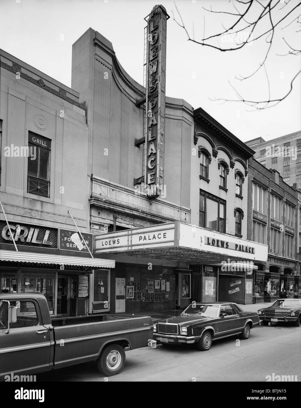 Palace theatre theater in Black and White Stock Photos & Images - Alamy
