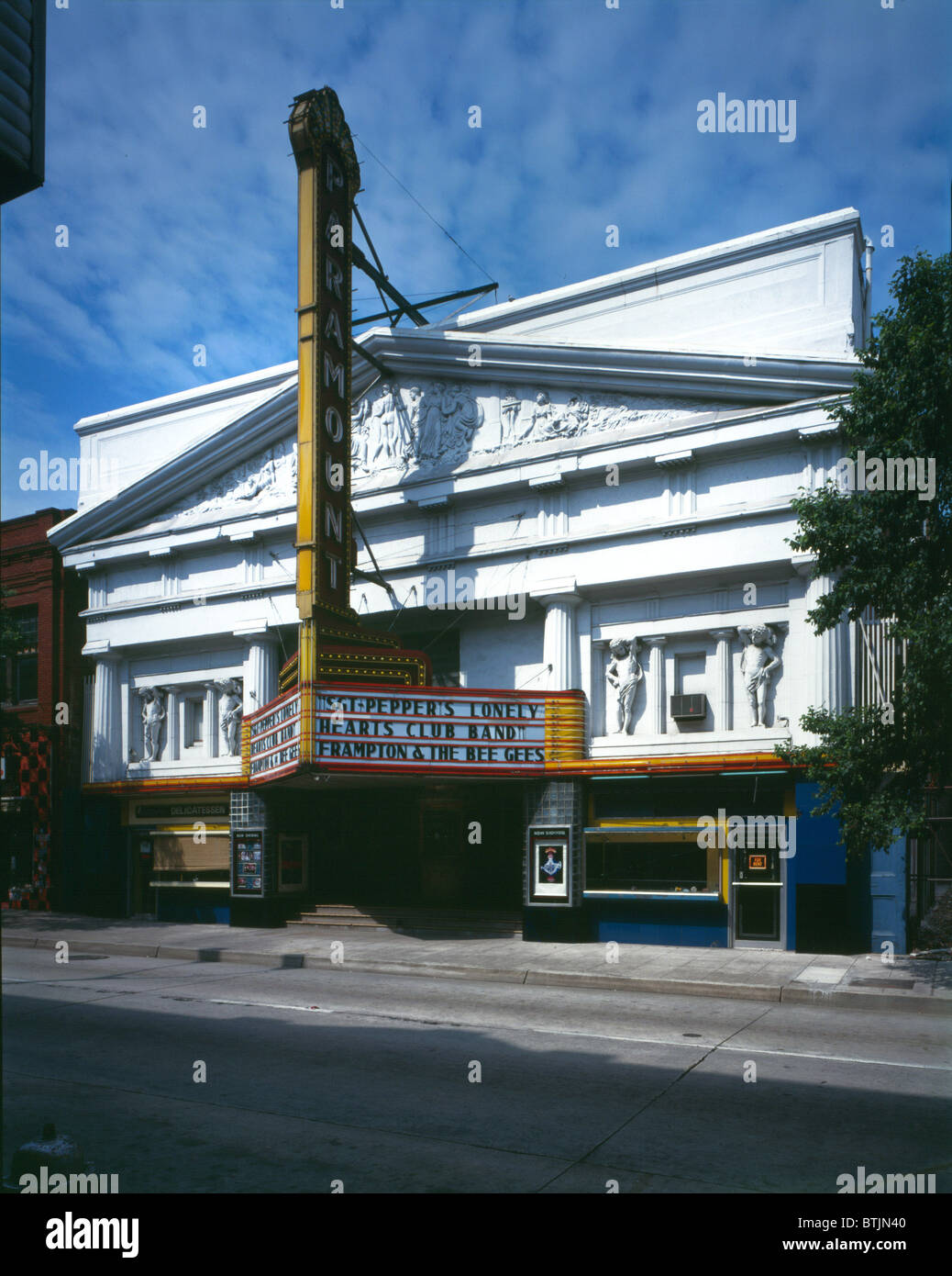 Movie Theaters, The Paramount Theatre, showing SGT. PEPPER'S LONELY ...