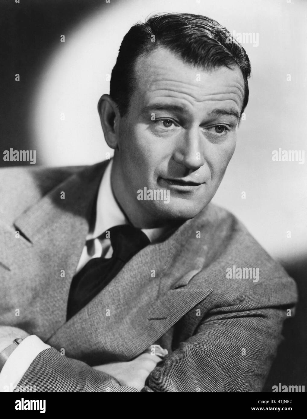 John Wayne (1907-1979), American actor, circa 1950. CSU Archives ...
