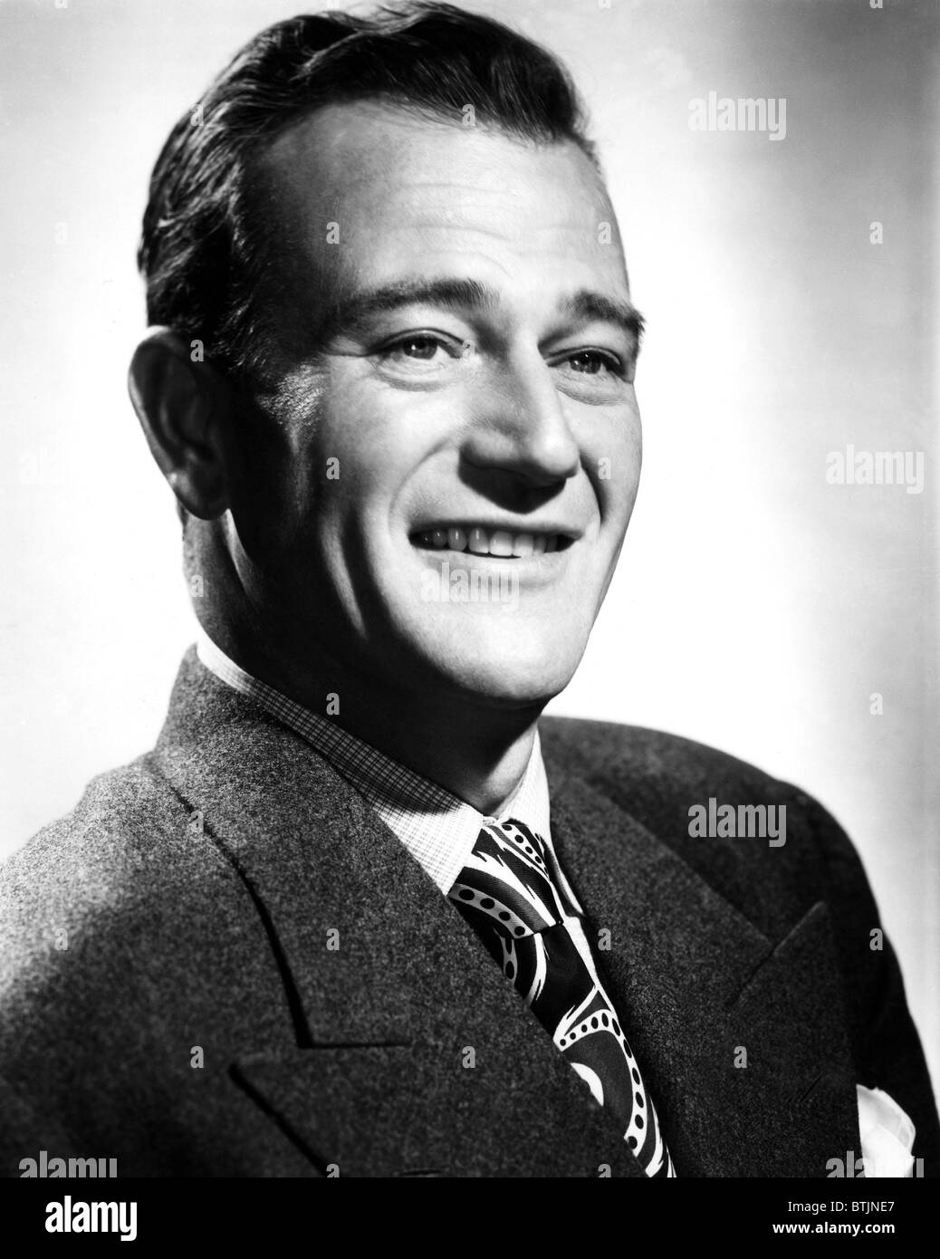 American actor john wayne Black and White Stock Photos & Images - Alamy