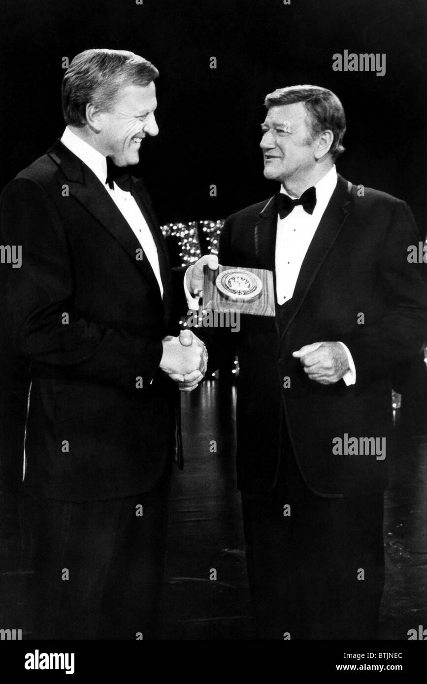 James Arness, John Wayne, circa 1972. CSU Archives/Courtesy Everett ...