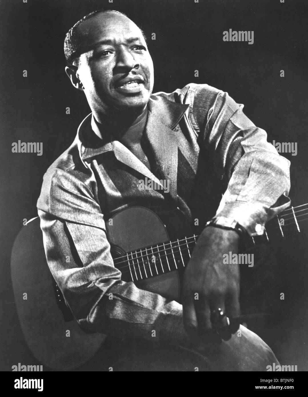 Blues legend JOSH WHITE, 1962 Stock Photo - Alamy