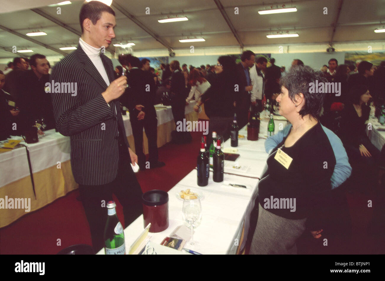 the grand tasting of the "benvenuto brunello" at the Montalcino ...