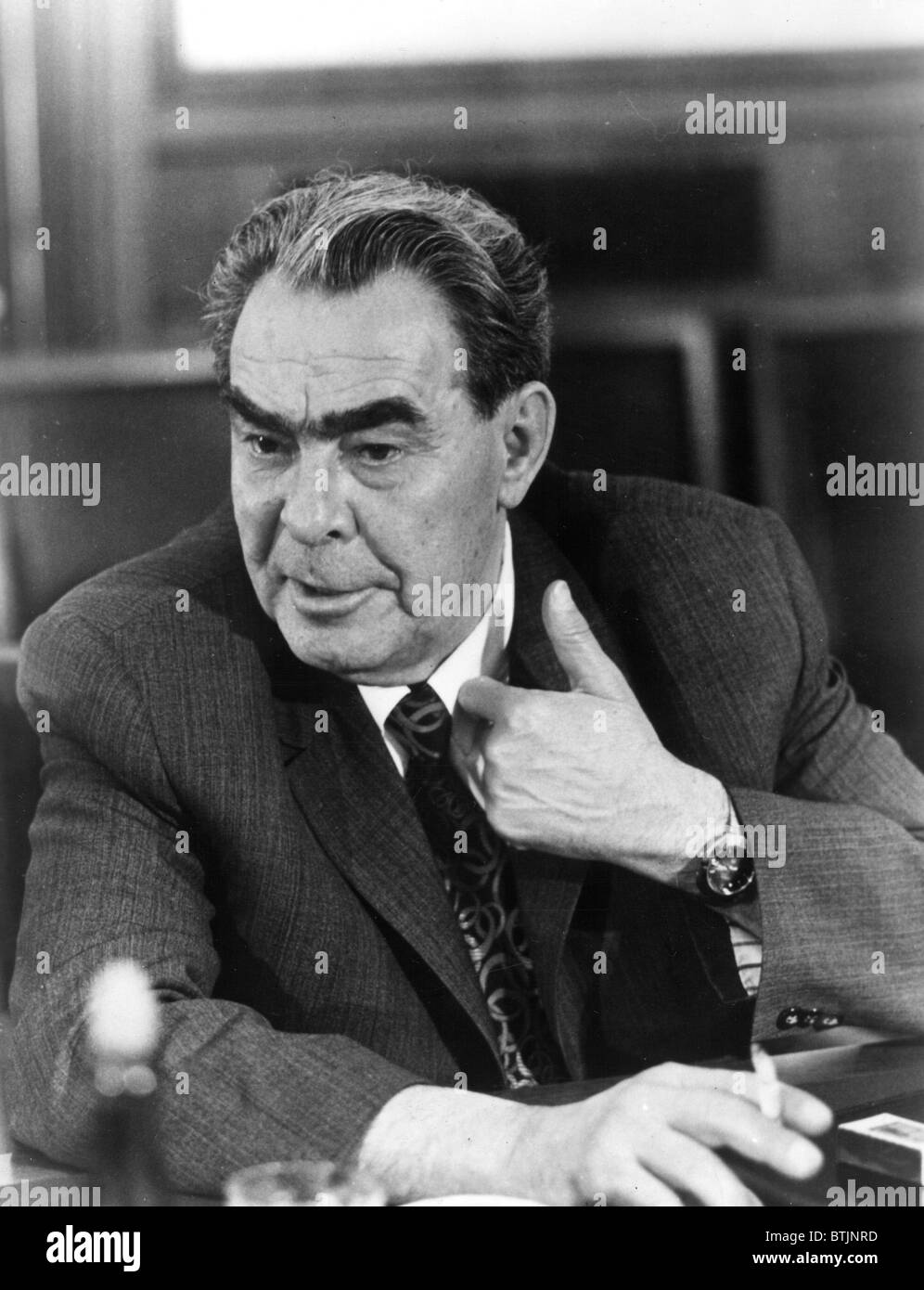 Leonid Brezhnev, circa 1978 Stock Photo - Alamy