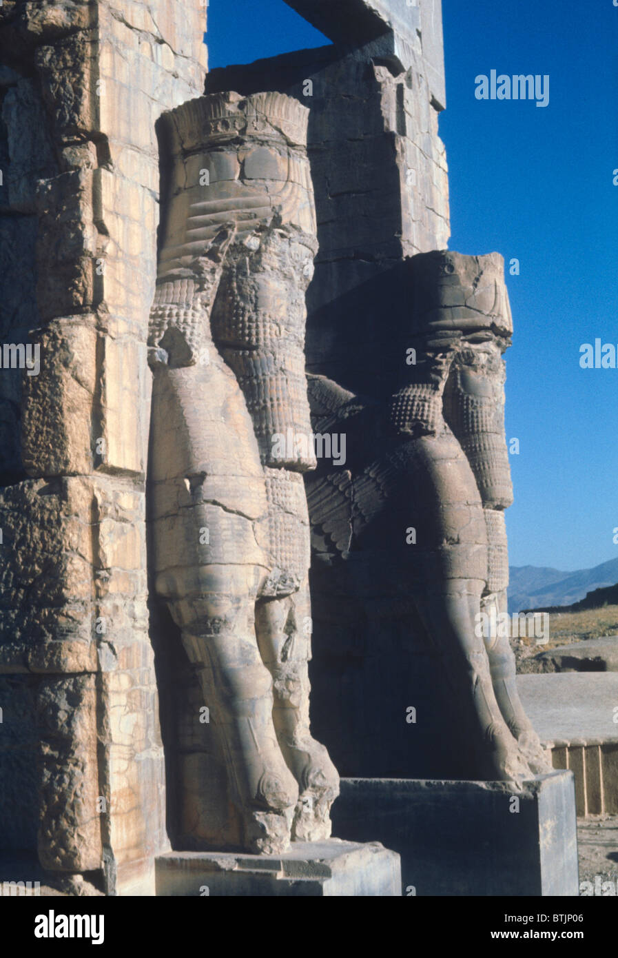 Persepolis Persia gate of Xerxes Stock Photo - Alamy