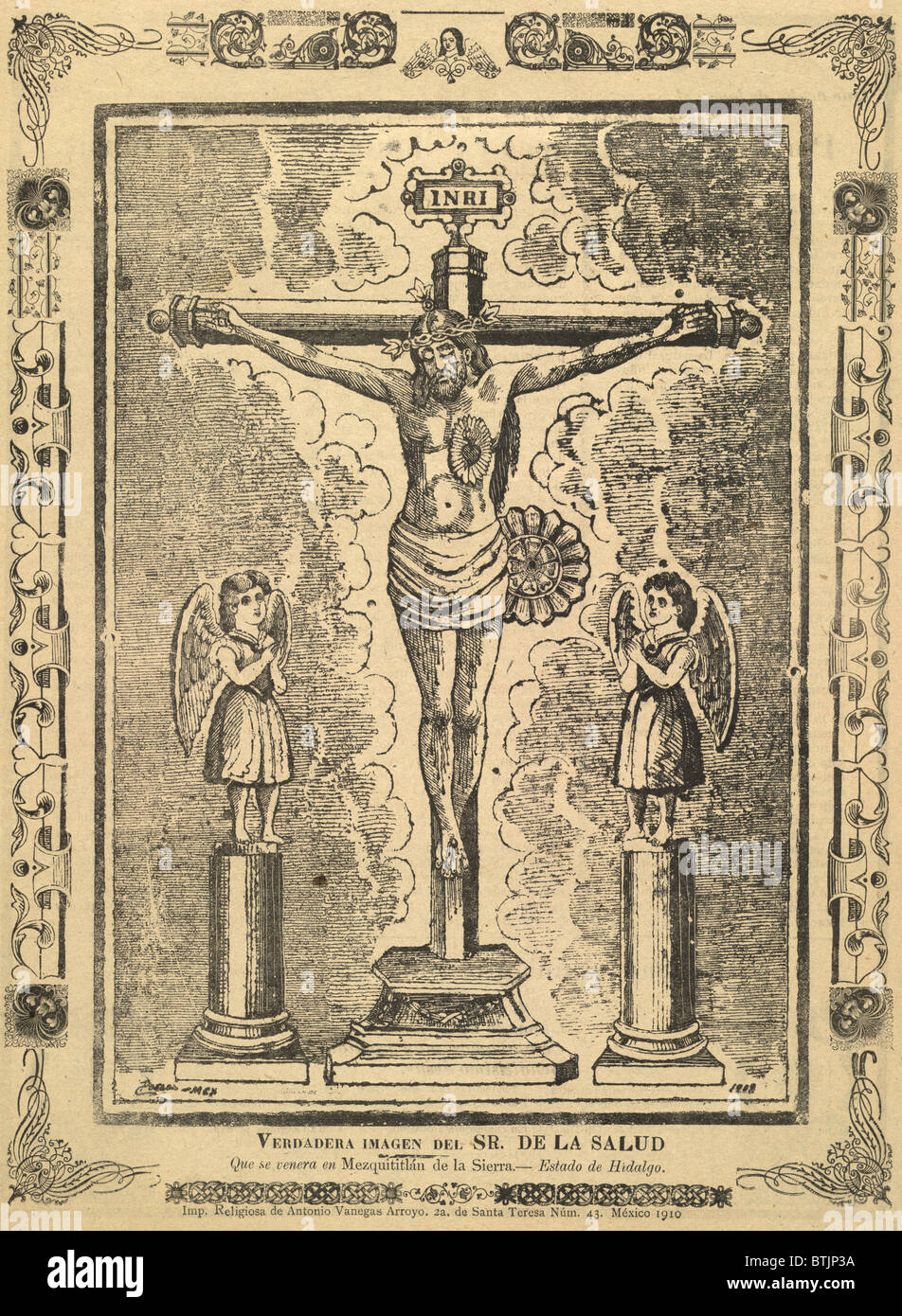 Crucifixion With Angels And Mourning Figures