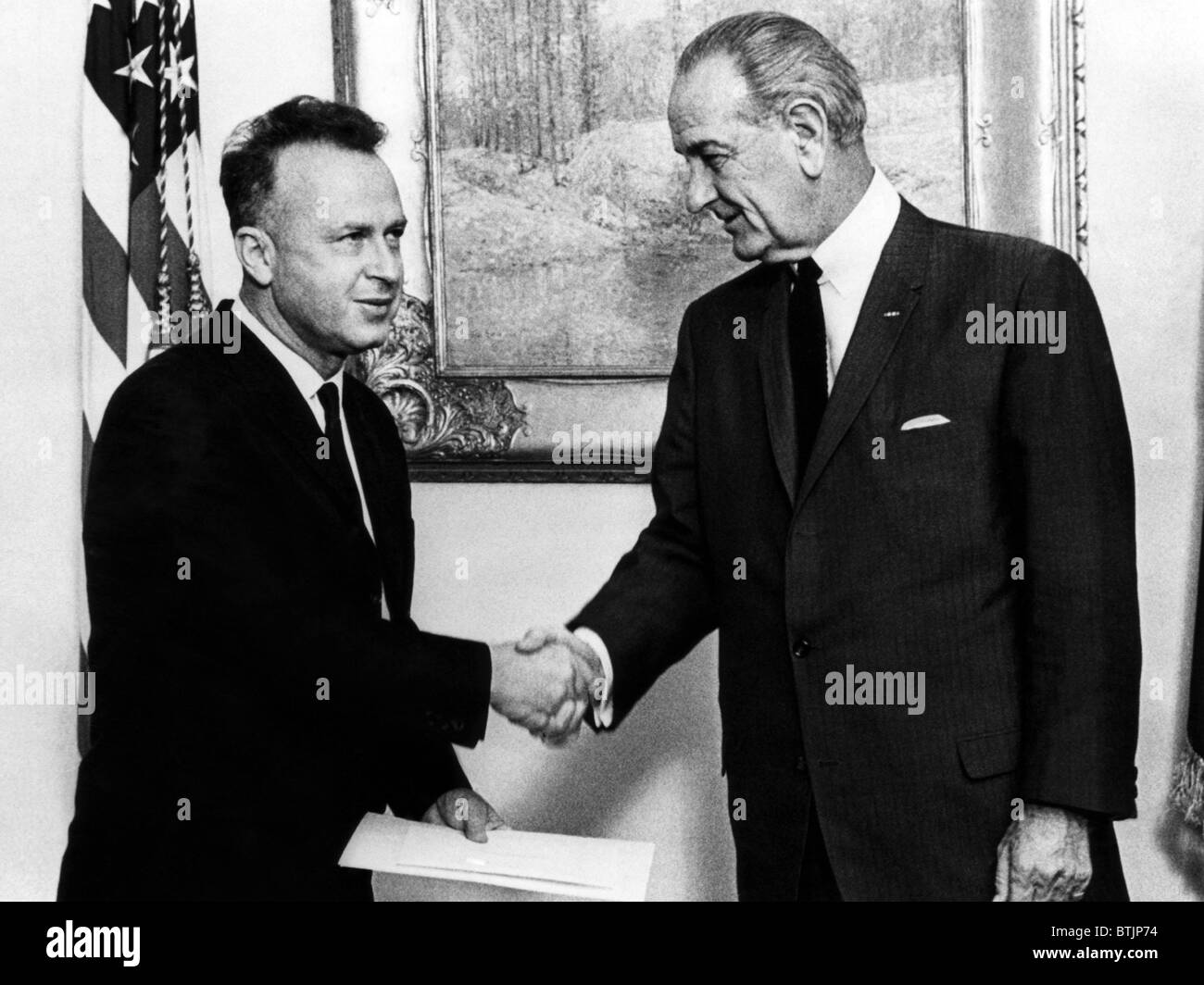 Lyndon johnson in march Black and White Stock Photos & Images - Alamy