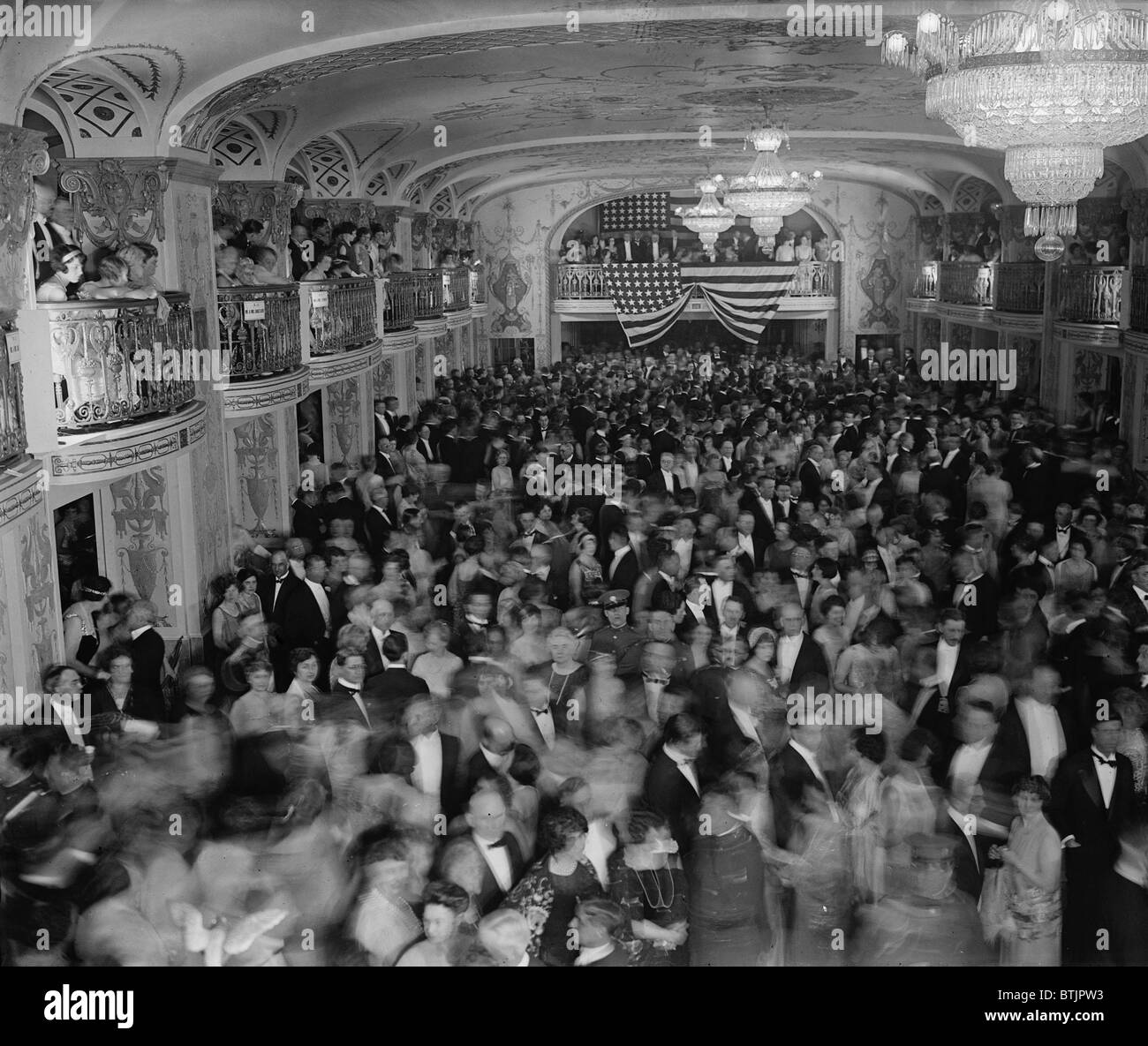 1925 Inaugural Ball celebrating Calvin Coolidge's first term as an ...