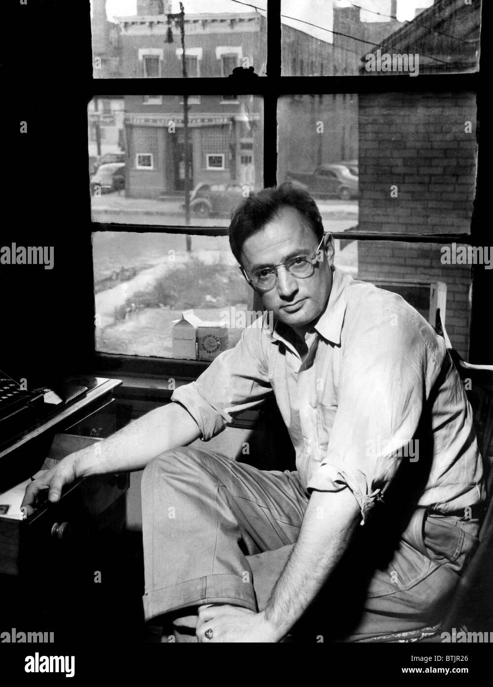 Author Nelson Algren, 1949. Courtesy: CSU Archives/Everett Collection ...