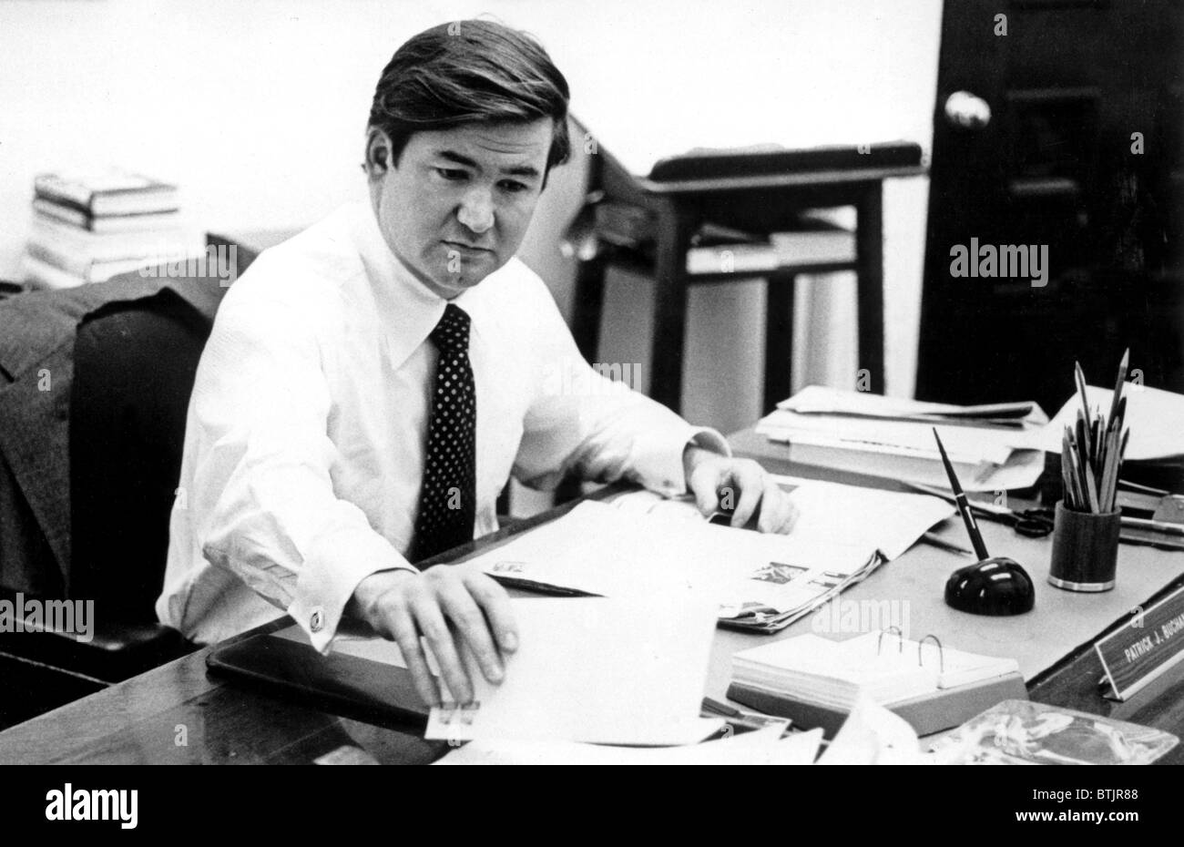 Pat Buchanan, circa mid-1970s Stock Photo - Alamy