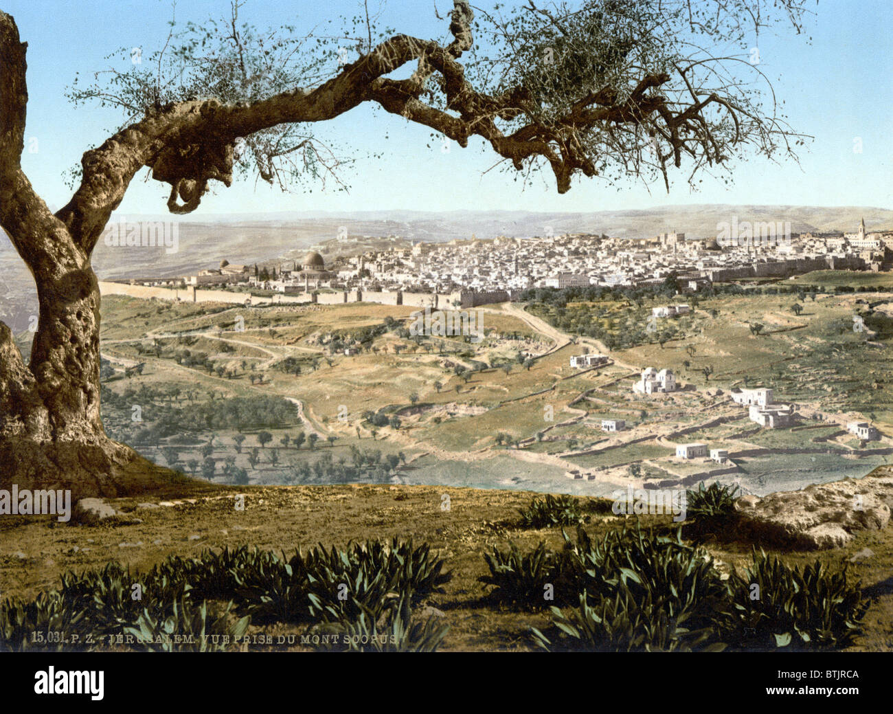 Jerusalem from mount scopus hi-res stock photography and images - Alamy