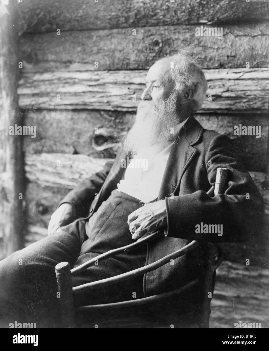 John Burroughs (1837-1921) wrote on nature subjects and inspired the ...