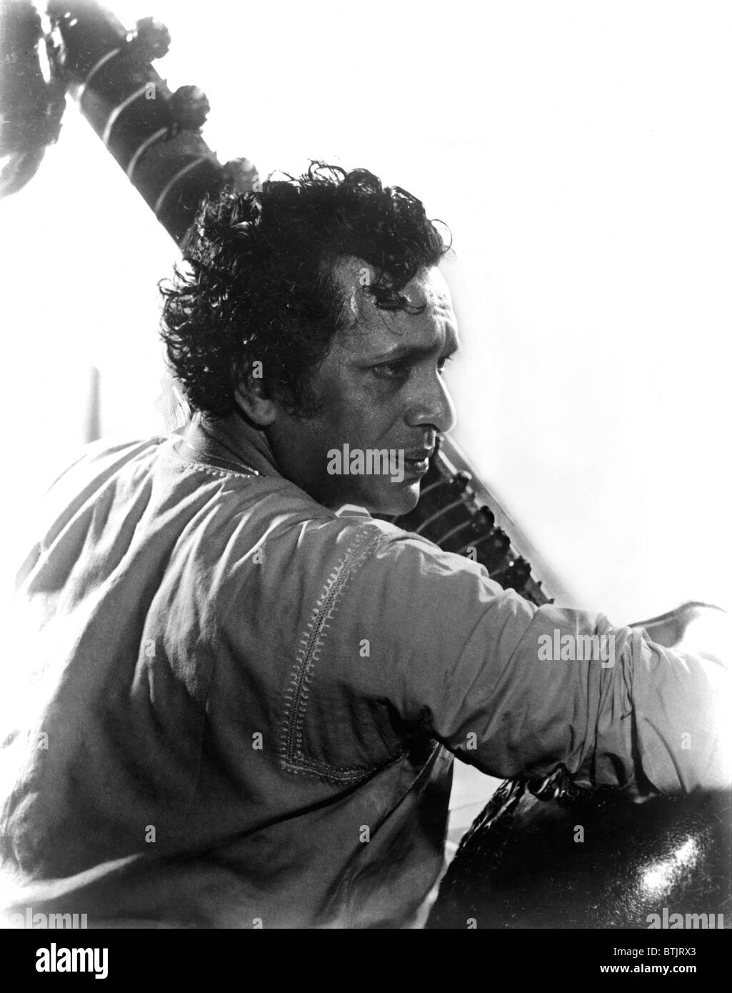 Ravi Shankar, musician, composer, performer and scholar, portrait ...