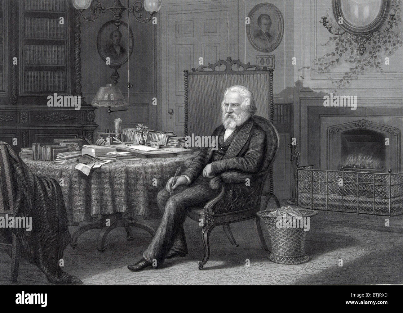 Henry wadsworth longfellow hi-res stock photography and images - Alamy